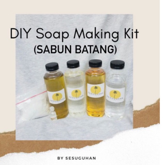 Jual DIY Soap Making Kit pembuat sabun minyak alami sabun natural ...
