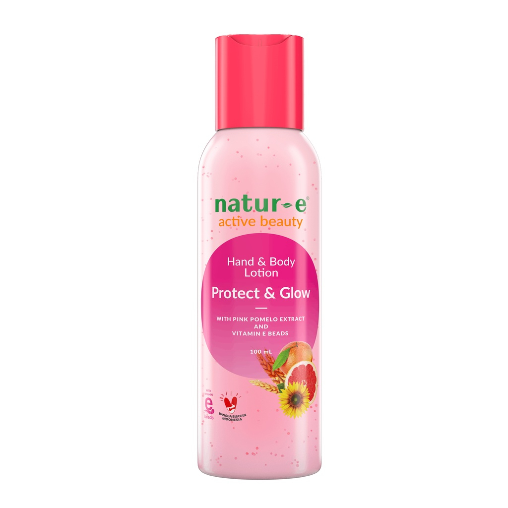 Jual NATUR-E Active Beauty Protect & Glow Body Lotion 100ml / 245ml ...