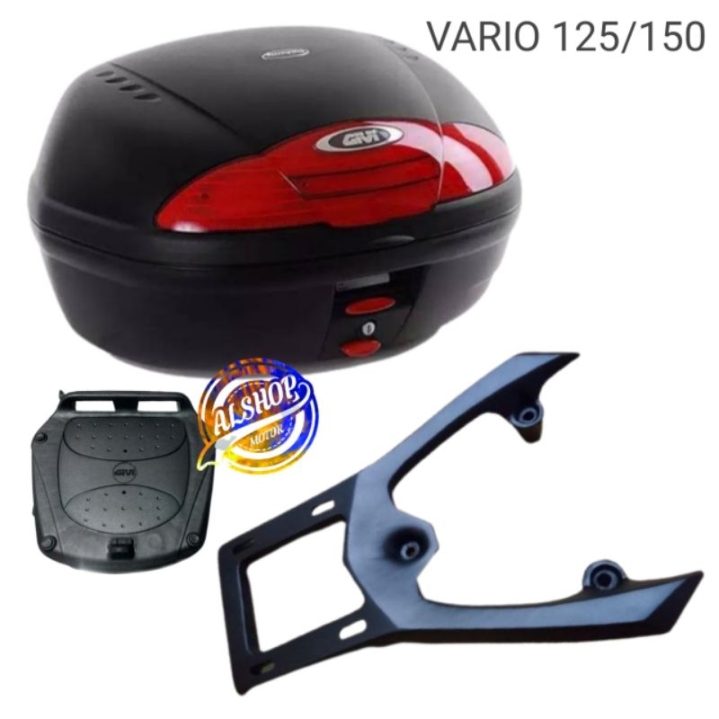 Jual PAKETAN BOX GIVI E 45 N E45N E45 N DAN BREKET BOX VARIO 125 FI 150 ...