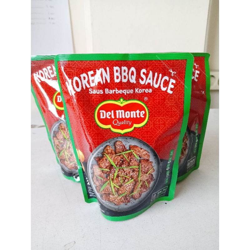 Jual Aneka Saos Delmonte Sambal Tomat Barbeque Kemasan pouch | Shopee ...