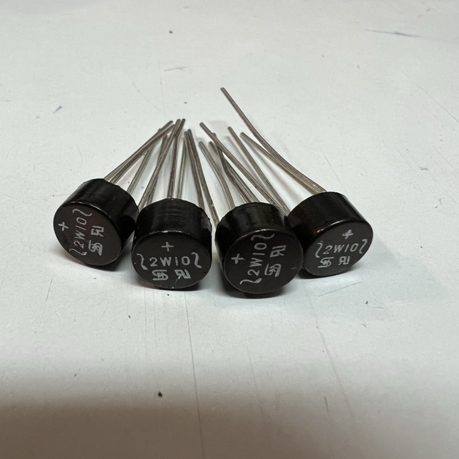 Jual Dioda 2A Bulat Dioda Bridge Bulat 4 kaki 2 Amper 2 Ampere 2W10 ...