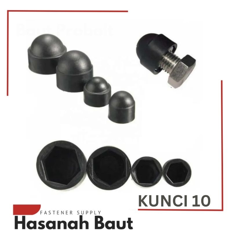 Jual [10 Pcs] Tutup Baut Cover Pelindung Baut Motor Mobil Kunci Ring ...