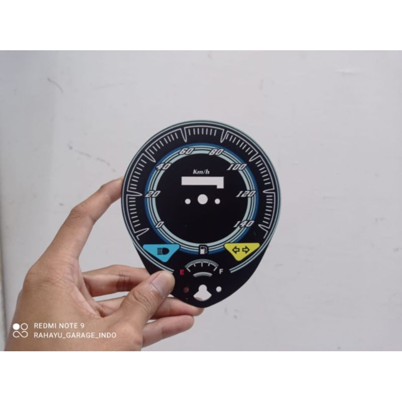 Jual papan speedometer beat karbu panel spidometer custom beat karbu ...