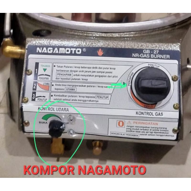 Jual kompor uap nagamoto GB 27 aja | Shopee Indonesia