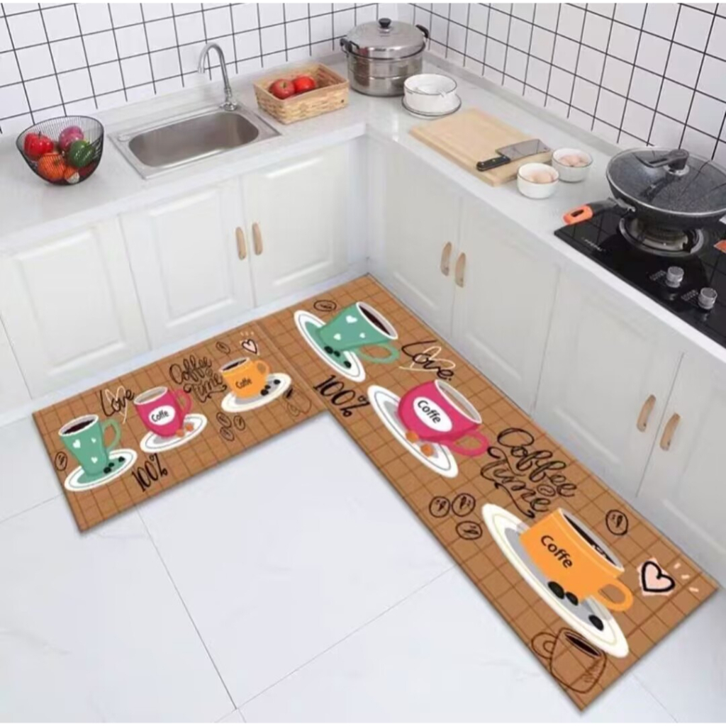 Jual Keset dapur 2 in 1 Door Mat Trendy Keset Kaki Dapur Pintu Kamar ...