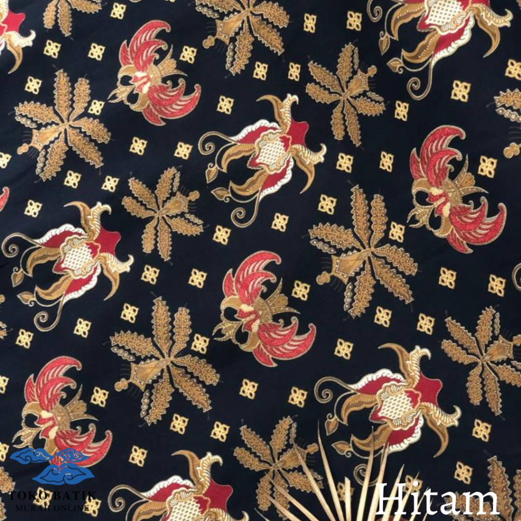 Jual Kain Batik Katun 40's Premium Foil SUPER LEMBUT Kode MOTIF "GARUDA ...