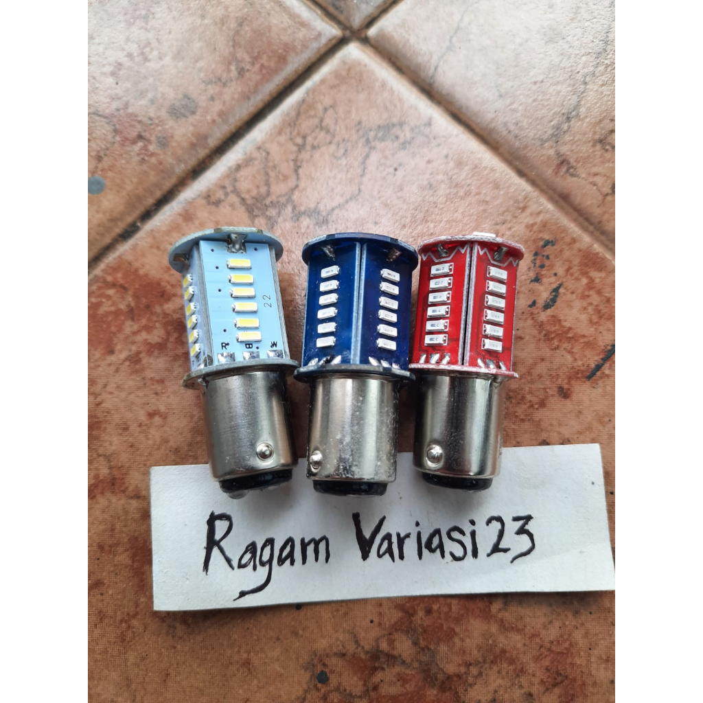 Jual Lampu Stop Rem LED 30 Mata Running Kedip Kaki 2 DC 12 Volt ...