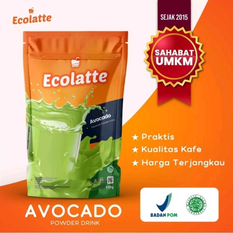 Jual ECOLATTE AVOCADO 1kg | Shopee Indonesia