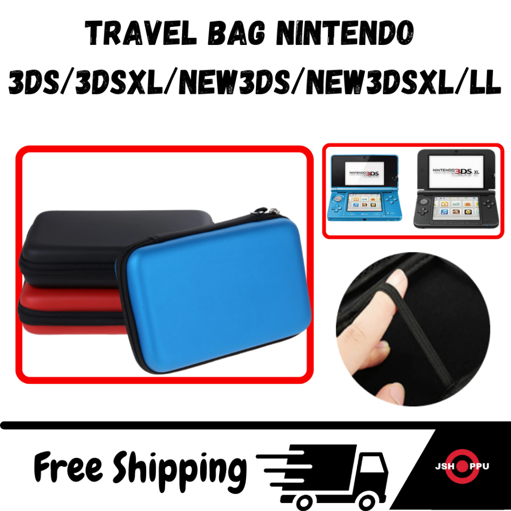 Jual Tas 3DS Dompet Airfoam Pouch Pocket Case Travel Bag Nintendo 3DS ...