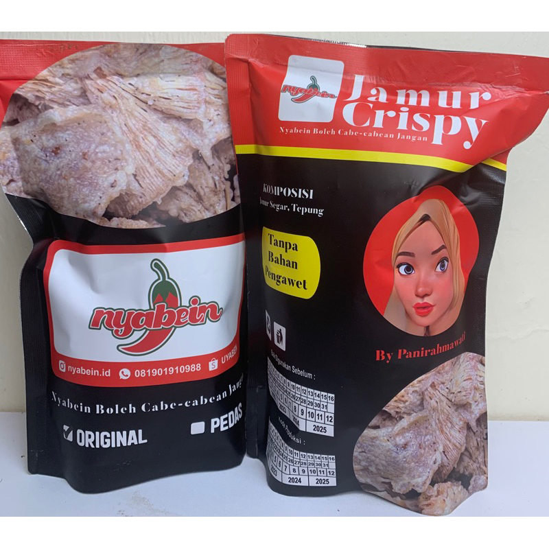 Jual jamur crispy original 150 g | Shopee Indonesia