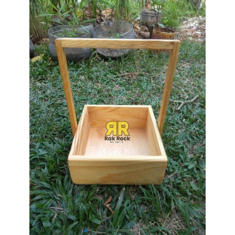 Jual Wooden Baskets 15x15x9 Keranjang Hampers Keranjang Parcel Wooden ...