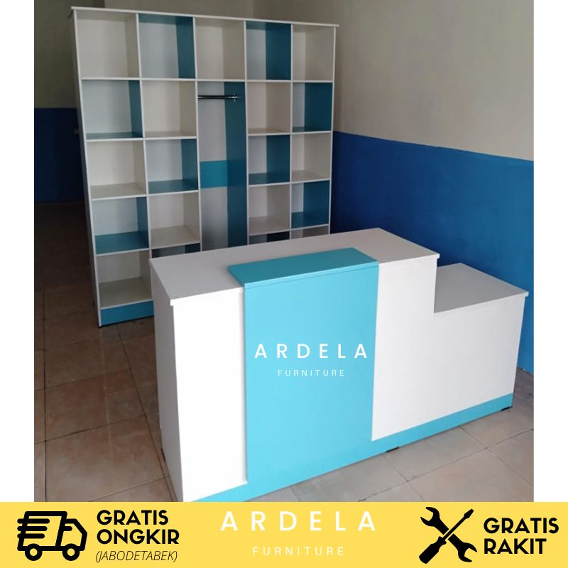 Jual RAK LAUNDRY PAKET MEJA KASIR LEMARI LAUNRDY MEJA LAUNDRY PAKET ...