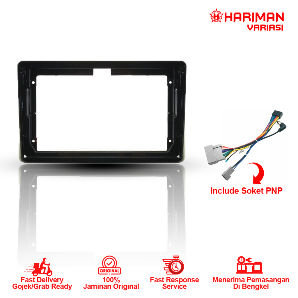 Jual FRAME HEAD UNIT HONDA CITY HATCHBACK 2021 9 INCH + SOKET PNP ...