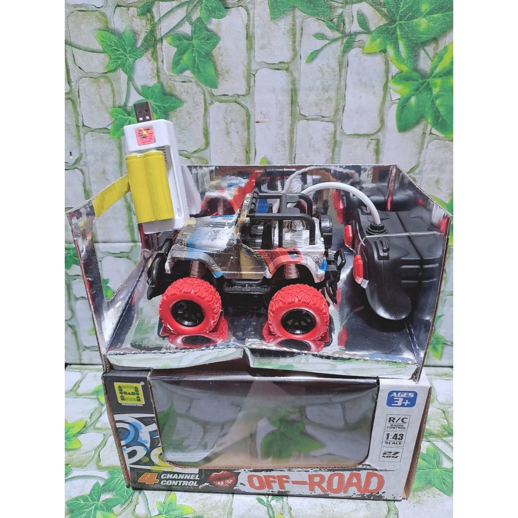 Jual MAINAN MOBIL RC OFF ROAD SCALE 1:43 MAINAN MOBIL REMOTE BATERAI ...