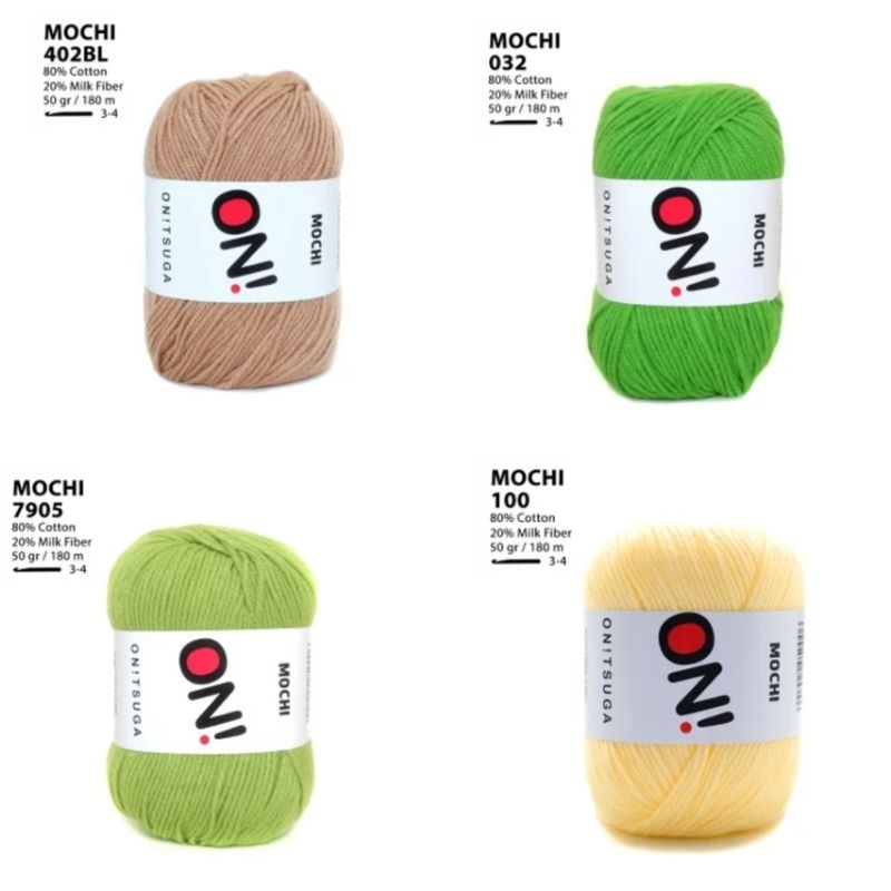 Jual Mochi Onitsuga Yarn | Shopee Indonesia
