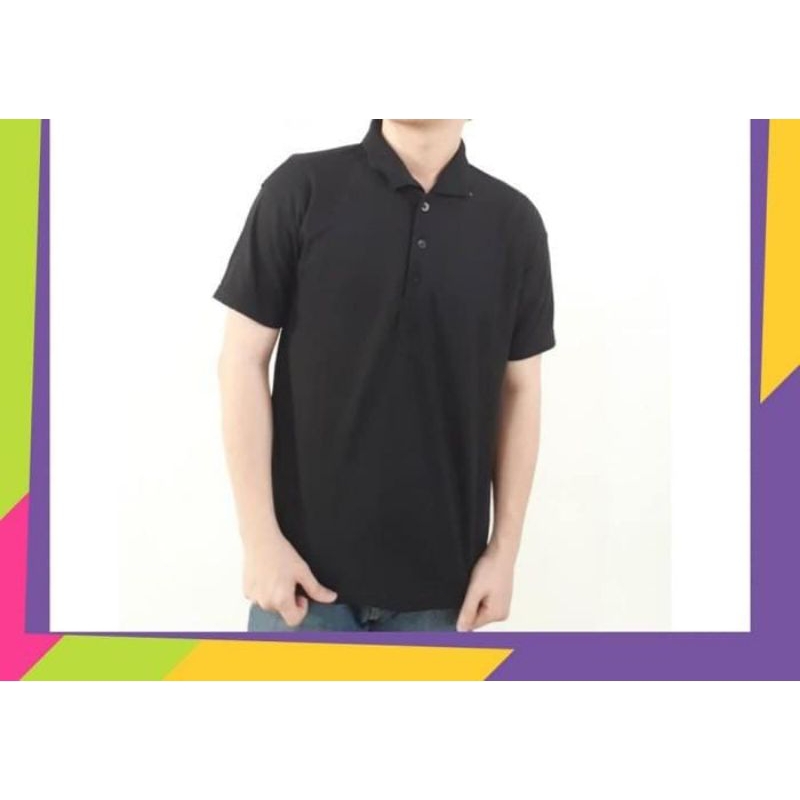 Jual baju kaos polo kerah polos pria wanita lengan pendek murah | Shopee Indonesia