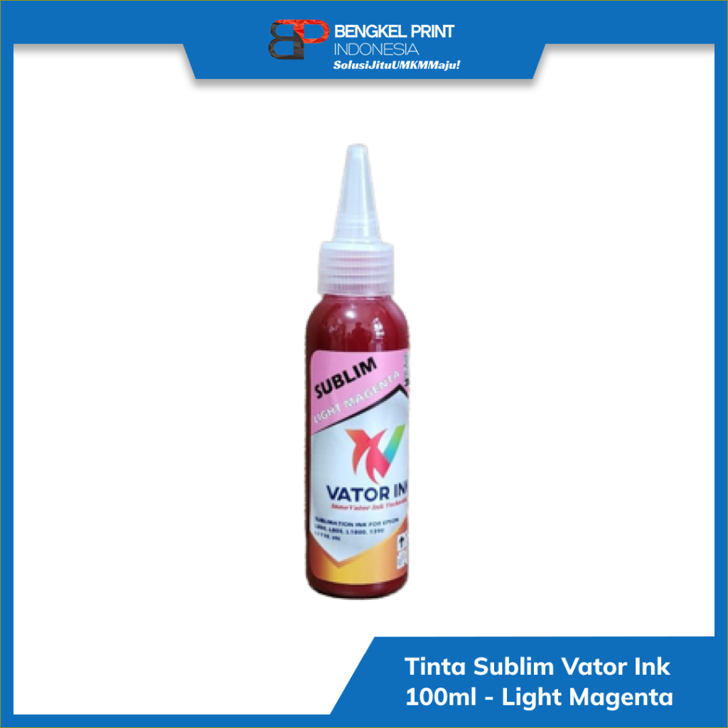 Jual TINTA SUBLIM VATOR INK 100ml SUBLIMATION | SABLON KAOS | SABLON ...
