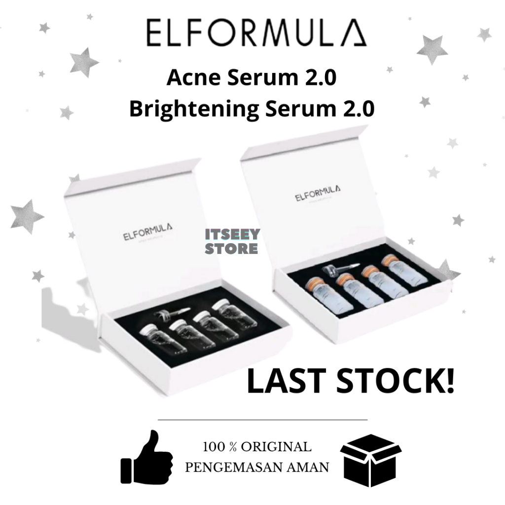 Jual Elformula Intensive Brightening Serum 2.0 Intensive Acne Serum 2.0 ...