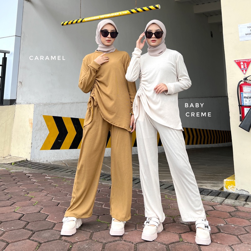 Jual CAROLINE SET BY REREYSHOP / ONE SET KNIT PREMIUM / ONE SET KNIT ...