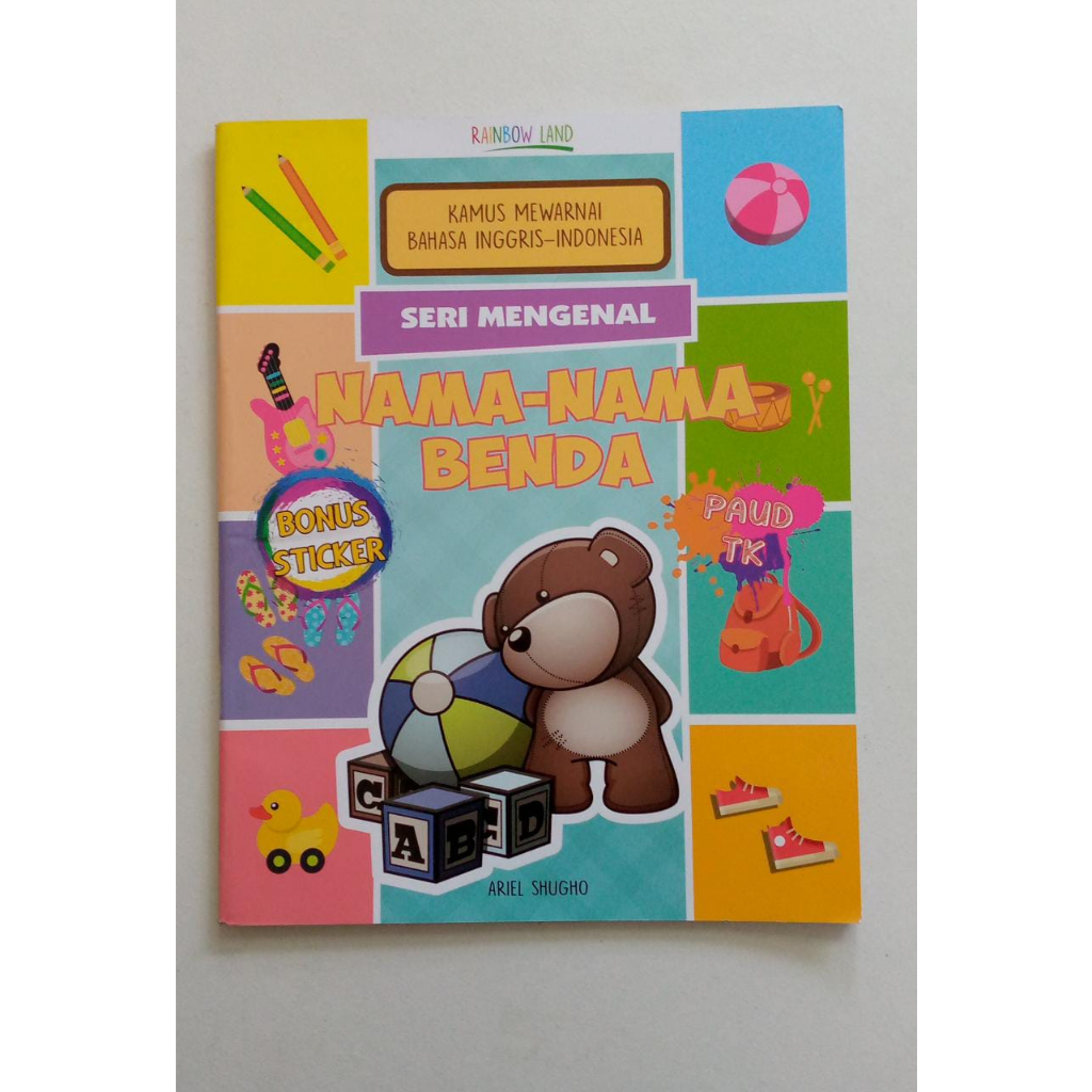 Jual Kamus Mewarnai Bahasa Inggris-Indonesia : Seri Mengenal Nama-Nama ...