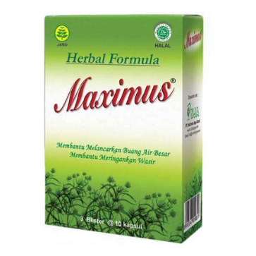Jual MAXIMUS BOX ISI 30 KAPSUL | Shopee Indonesia