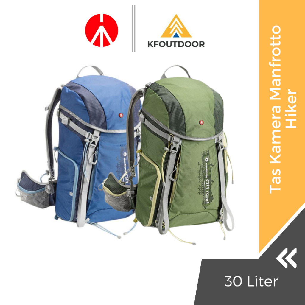 Jual Tas Kamera Manfrotto Hiker 30L Original KF Outdoor | Shopee Indonesia