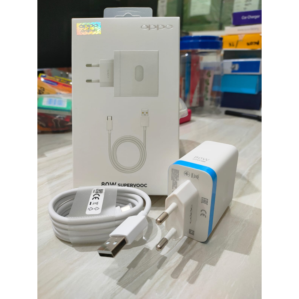Jual Charger Oppo 80W SuperVOOC TypeC | Shopee Indonesia
