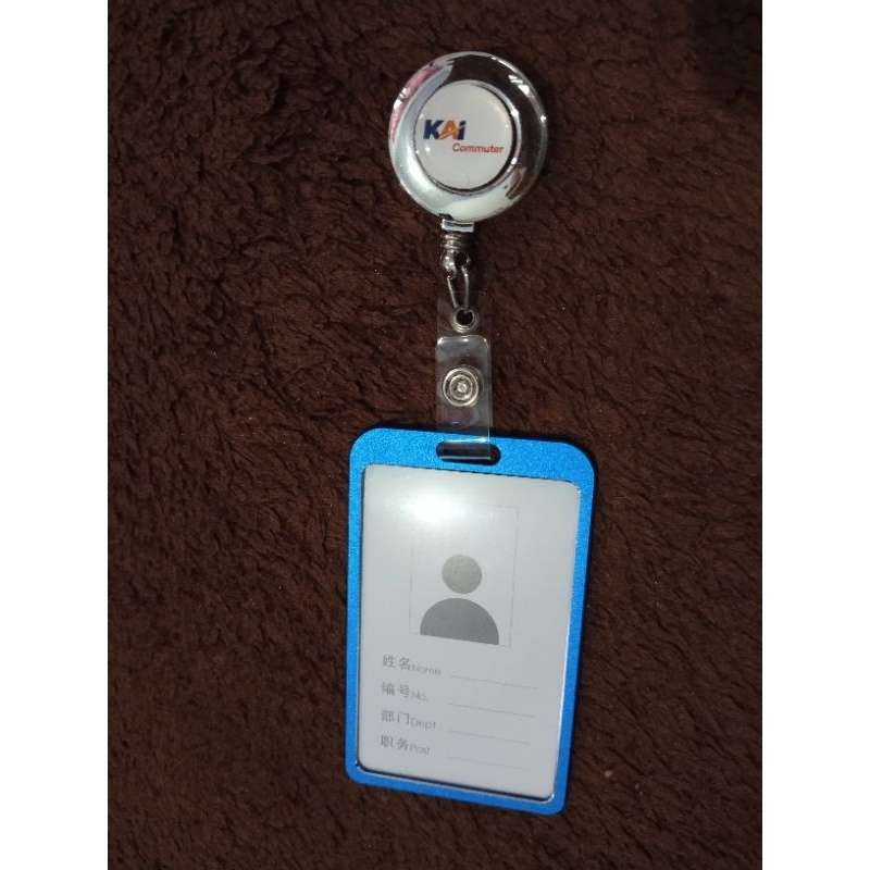 Jual KERETA API INDONESIA ID CARD HOLDER YOYO LUXURY NAME TAG PREMIUM ...