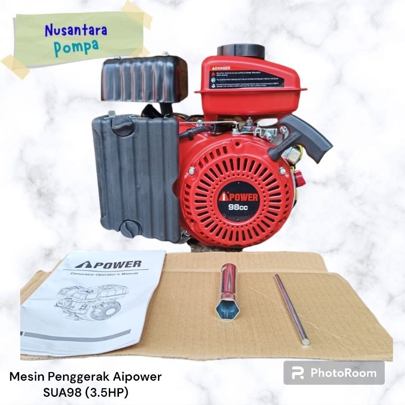 Jual Mesin Penggerak Aipower SUA98 / Engine Aipower 3.5HP | Shopee Indonesia