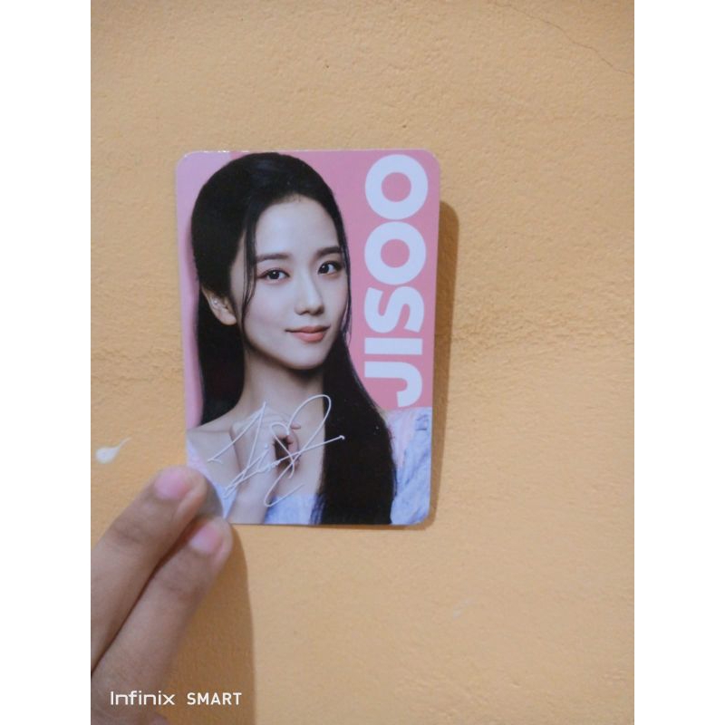 Jual Photo card jisoo Blackpink x Oreo | Shopee Indonesia