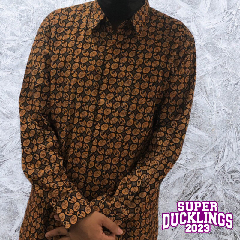 Jual Baju Batik Motif Mickey Mouse / Batik Disney Official | Shopee ...