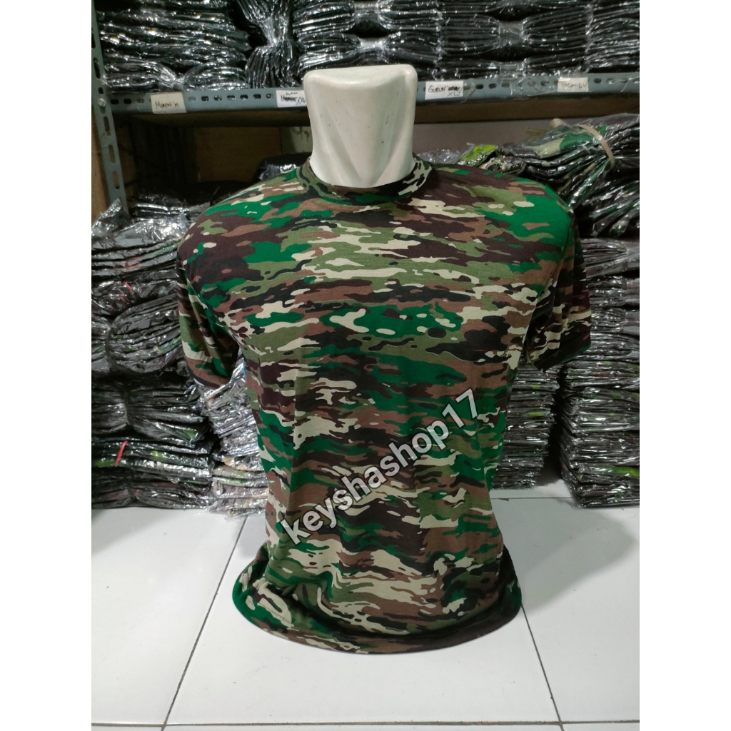 Jual Kaos jersey dryfit loreng kasad tni ad | Shopee Indonesia