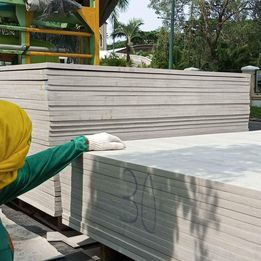 Jual 9 mm Kalsipart kalsiboard nusaboard plafon partisi ceiling grc ...