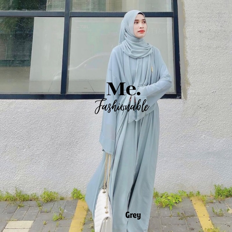 Jual MADANI ABAYA SET TURKI 14WARNA LUARAN+GAMIS / SETELAN GAMIS ...