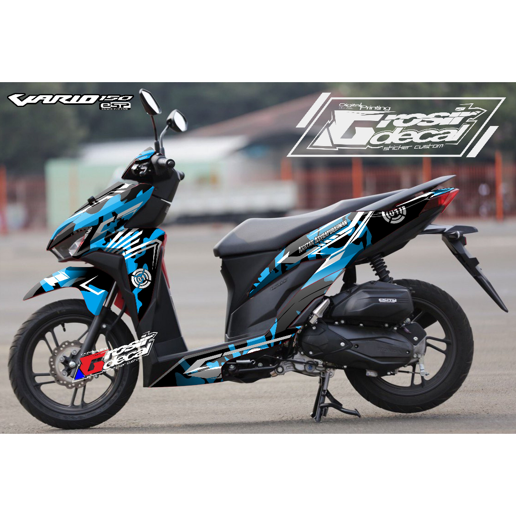 Jual Sticker Vario 150 New 2018 - 2022 Keren Full Body Stiker Vario 150 ...