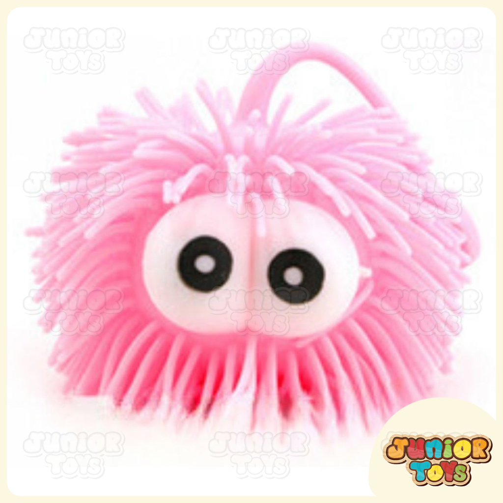 Jual Mainan Ubur Ubur Mata Lucu Yoyo Karet Nyala Lampu Rubber Toys ...
