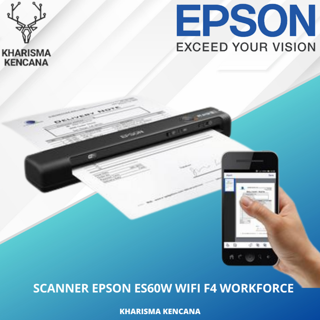 Jual SCANNER EPSON ES60W WIFI F4 WORKFORCE | Shopee Indonesia