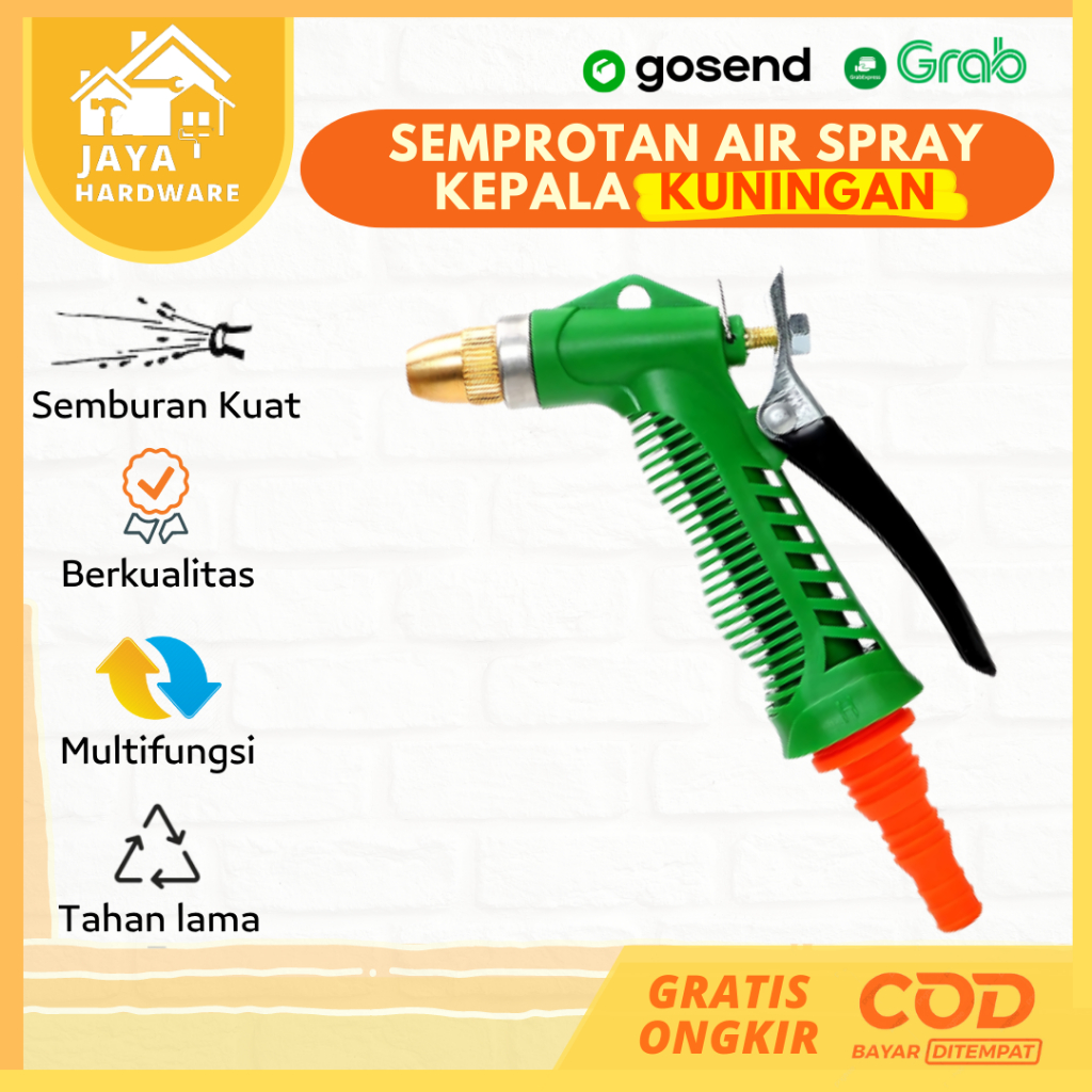 Jual Kepala Kuningan Penyemprot Semprotan Semprot Air Tanaman | Nozzle ...
