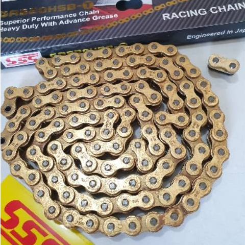 Jual RANTAI RANTE SSS TRIPLE S GOLD 428 415 SB HSB 130 L PNP CB GL MEGAPRO TIGER | Shopee Indonesia