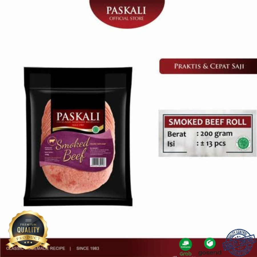 Jual Smoked Beef Frozen Fresh Paskali | Shopee Indonesia