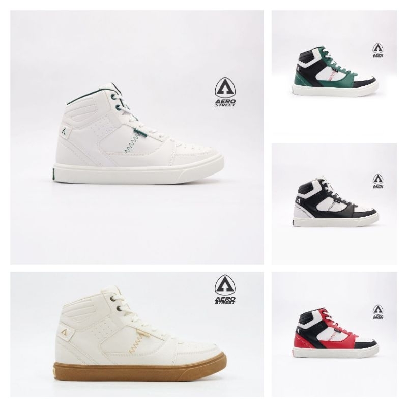 Jual Aerostreet hoops - sepatu hi high sneakers casual sport holiday ...