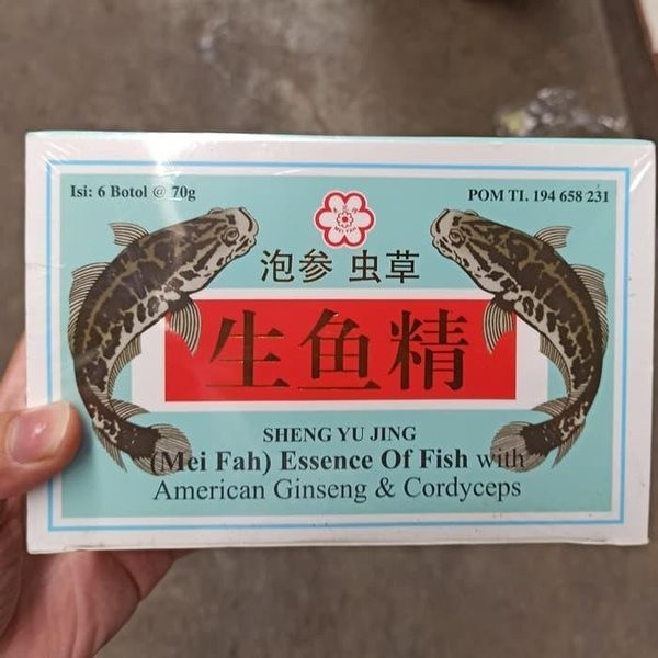 Jual [PROMO] Original Sari pati ikan gabus sheng Yu jing Amerika ...