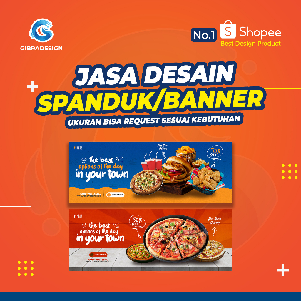 Jual JASA DESAIN SPANDUK/BANNER/ BALIHO | Shopee Indonesia