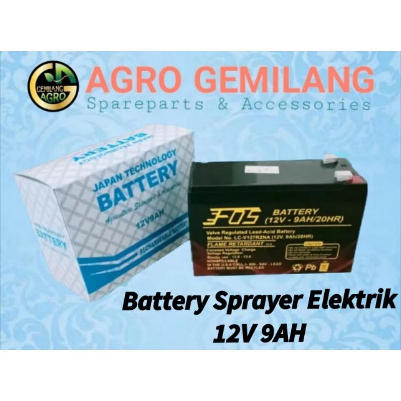 Jual BATTERY AKI SPRAYER ELEKTRIK TANGKI SEMPROT BATTERY TANGKI SEMPOT ...