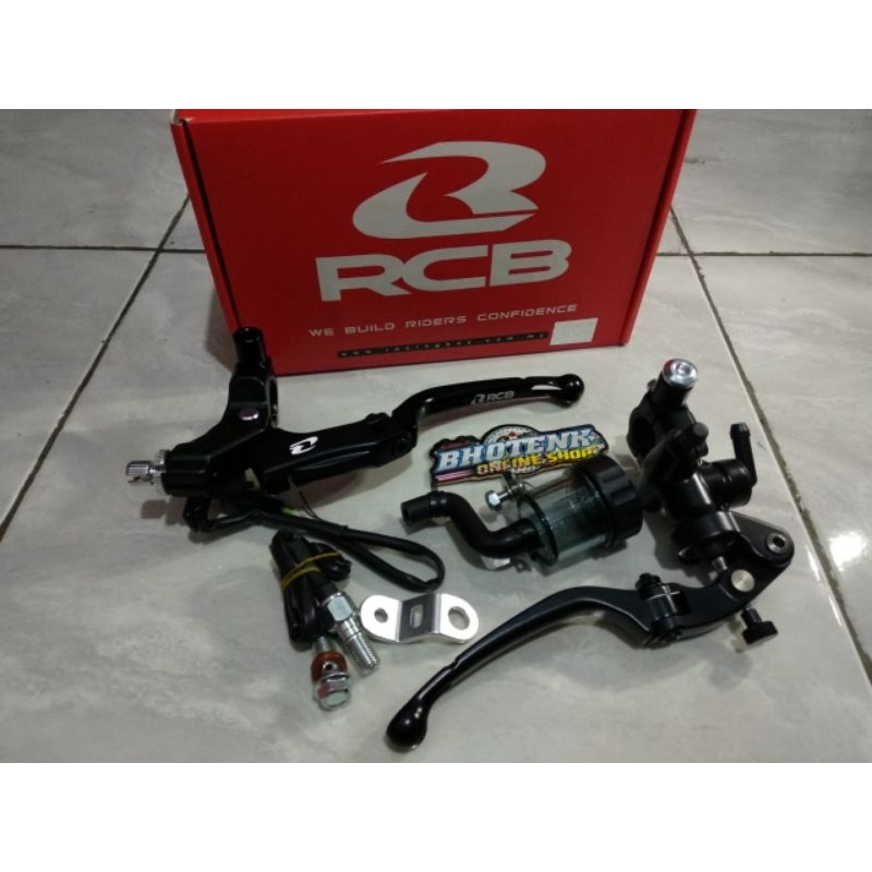 Jual Master Rem RCB S1 Radial 14mm dan Handle Kiri S1 | Shopee Indonesia