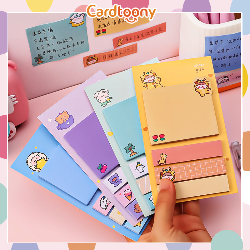 Jual Sticky Note / Memo Stick / Notes Kertas Tempel Cute Lucu Bear ...