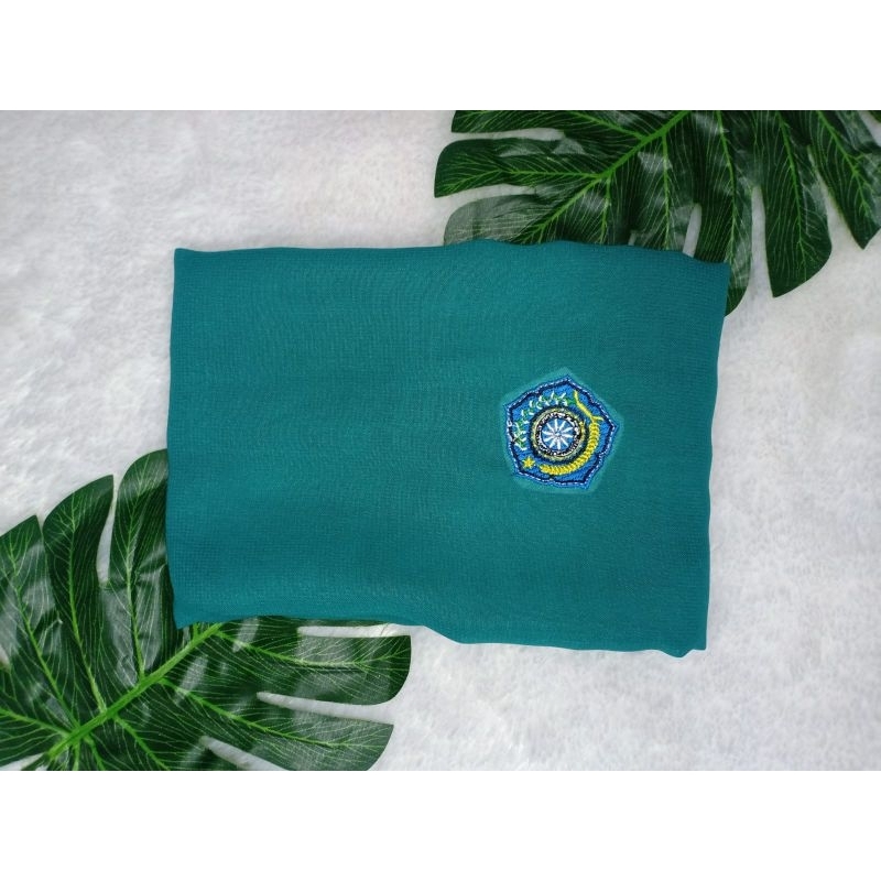Jual Jilbab segiempat PKK logo bordir / sablon | Shopee Indonesia