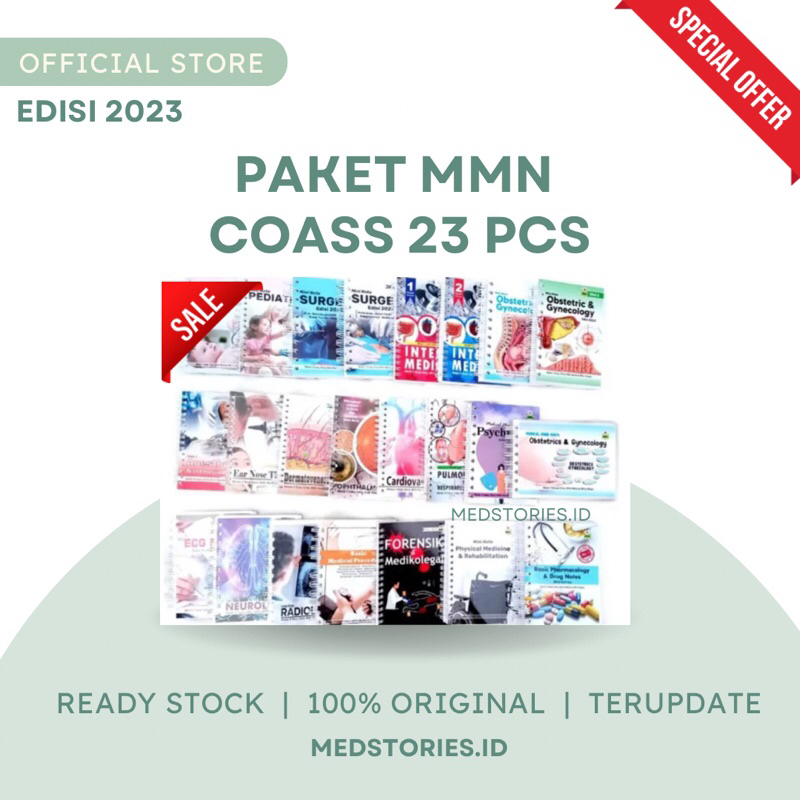 Jual PAKET MMN COASS 23 PCS (23 MMN) | Medical Mini Notes Terbaru ...
