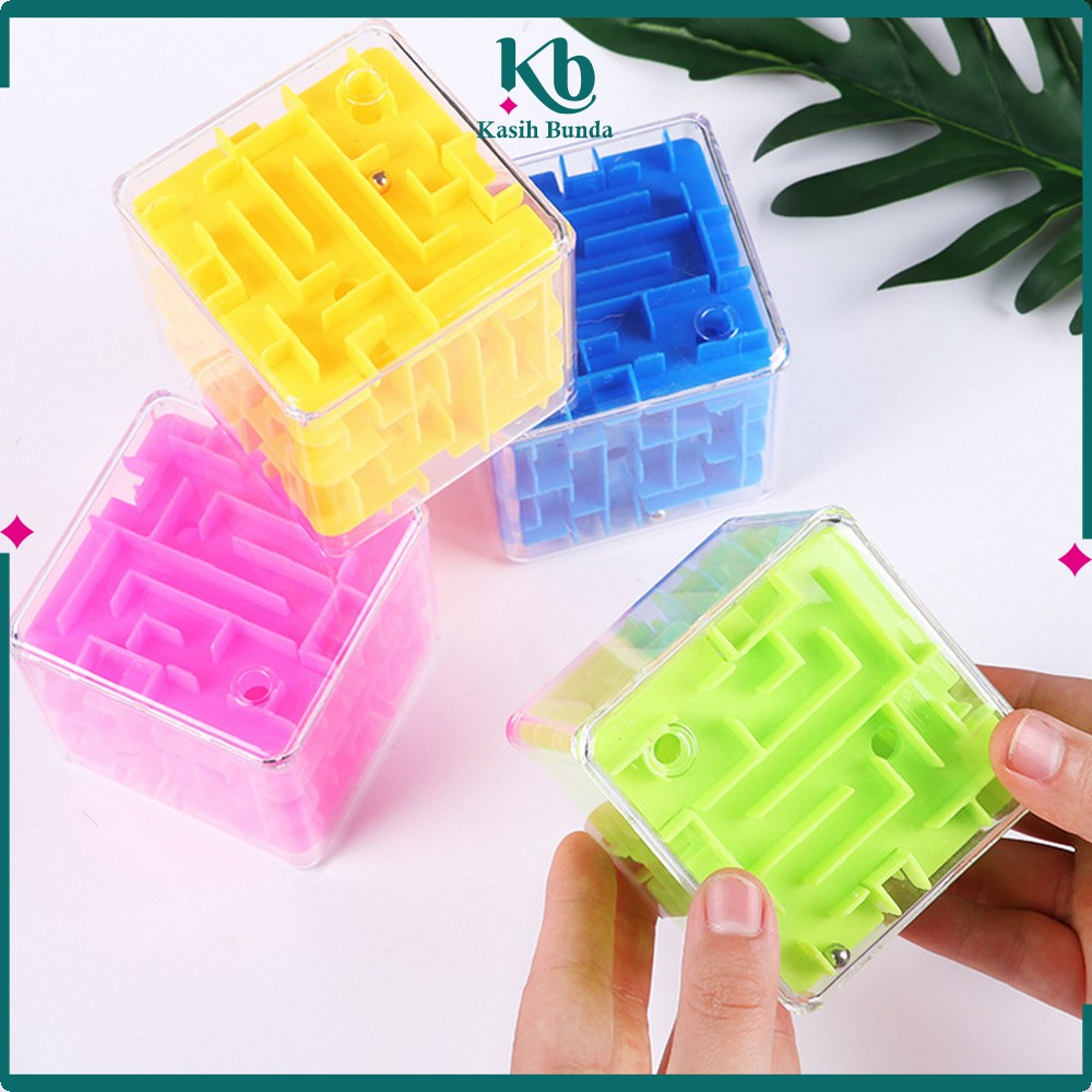 Jual Mainan Maze Puzzle Ball Labirin Transparan 3D / Mainan Jadul ...