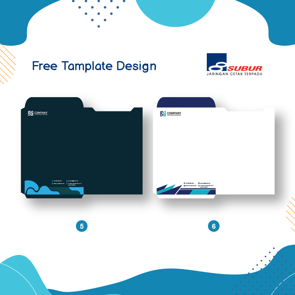 Jual FREE DESIGN TEMPLATE - AMPLOP FOLIO CUSTOM BAHAN AP/MP 150 GR ...